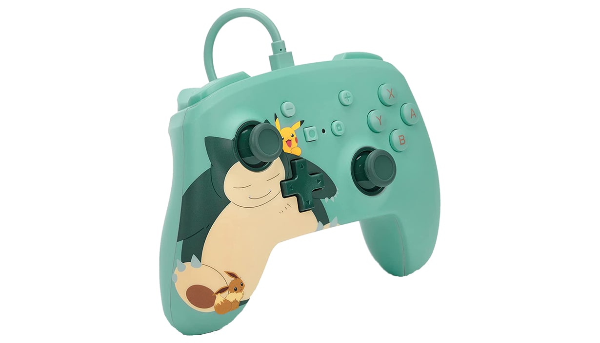 Enhanced Wired Controller for Nintendo Switch – Pokémon: Snorlax ...