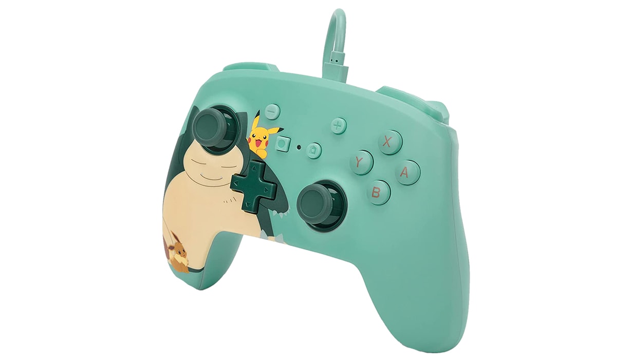 Enhanced Wired Controller for Nintendo Switch – Pokémon: Snorlax ...