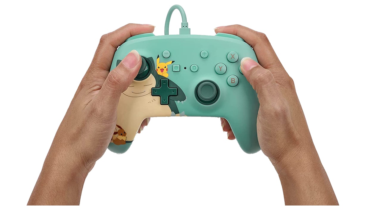 Enhanced Wired Controller for Nintendo Switch – Pokémon: Snorlax ...