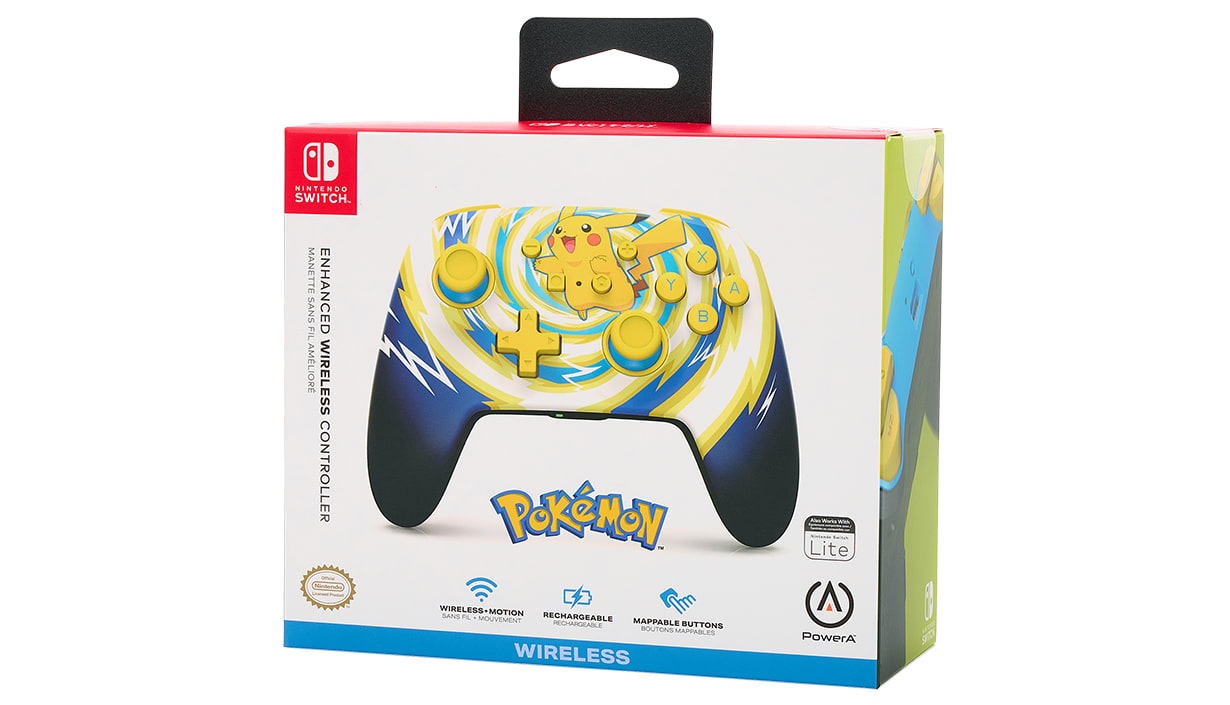 Enhanced Wireless Controller - Pokémon: Pikachu Vortex - Nintendo ...