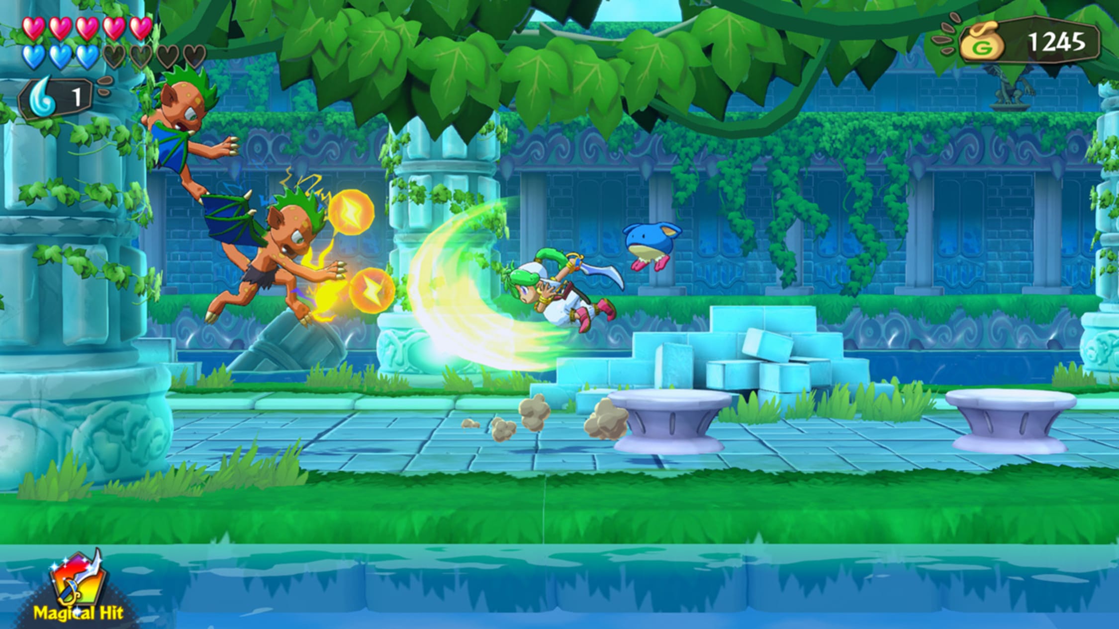Revisión: Wonder Boy Asha in Monster World - Una aventura clásica ...