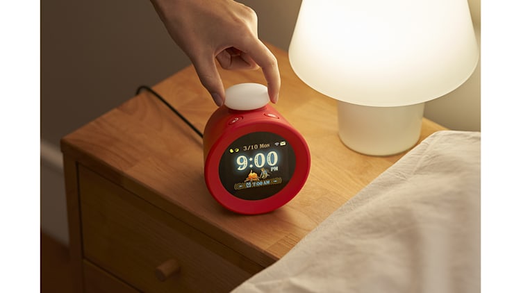 e cap digital clock