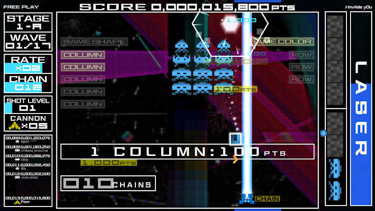 space invaders extreme