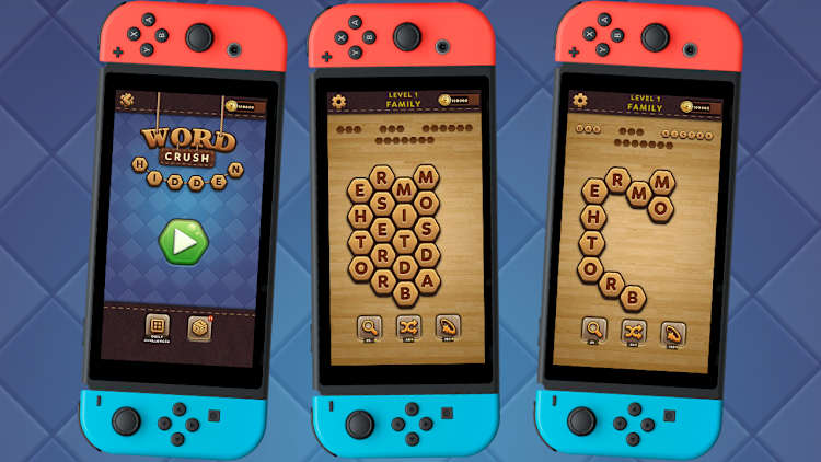 rectangular things word crush