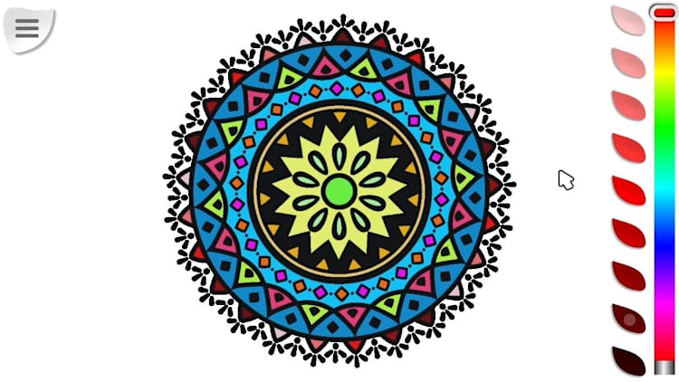 mandala art designs coloring book