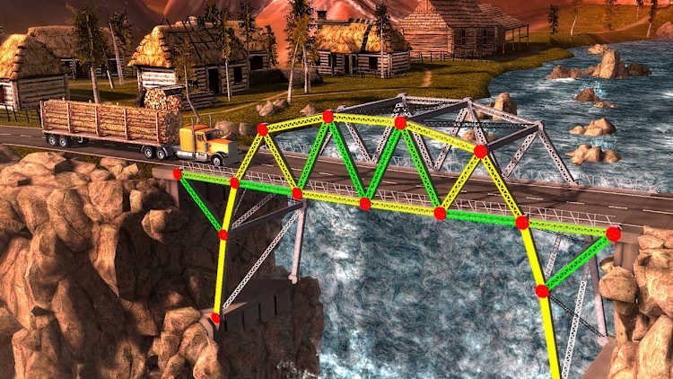 3d truss bridge simulator