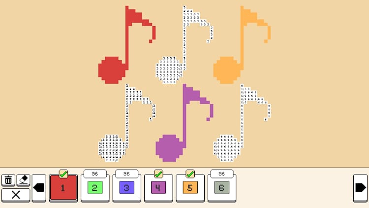 pixel art coloring book switch