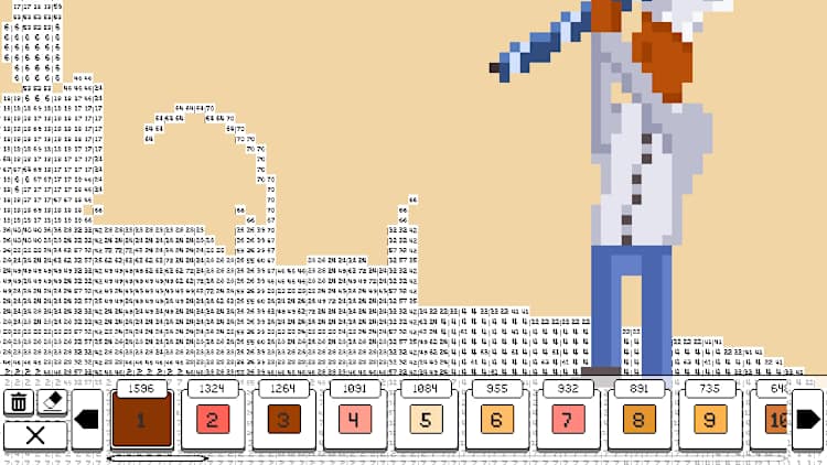 pixel art coloring book switch