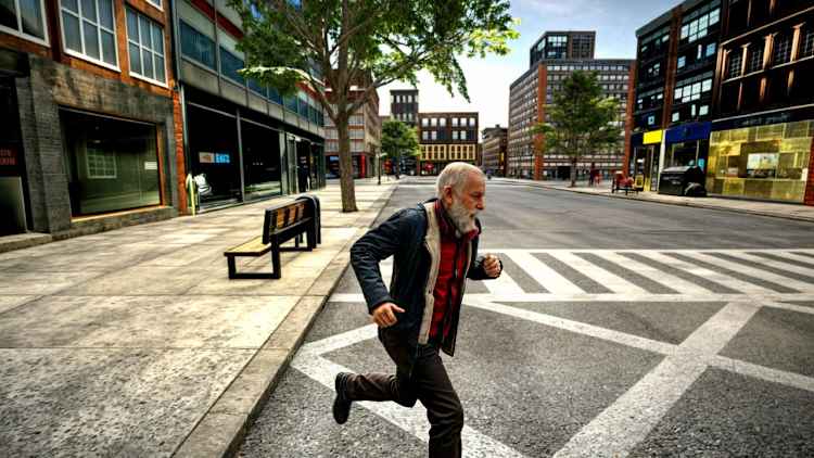 street view walking simulator