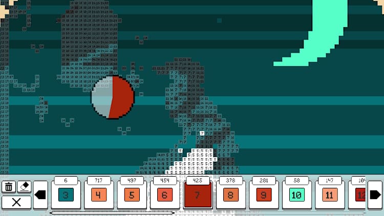 pixel art coloring book switch