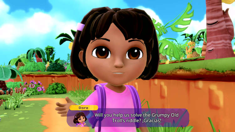 dora jumping the border