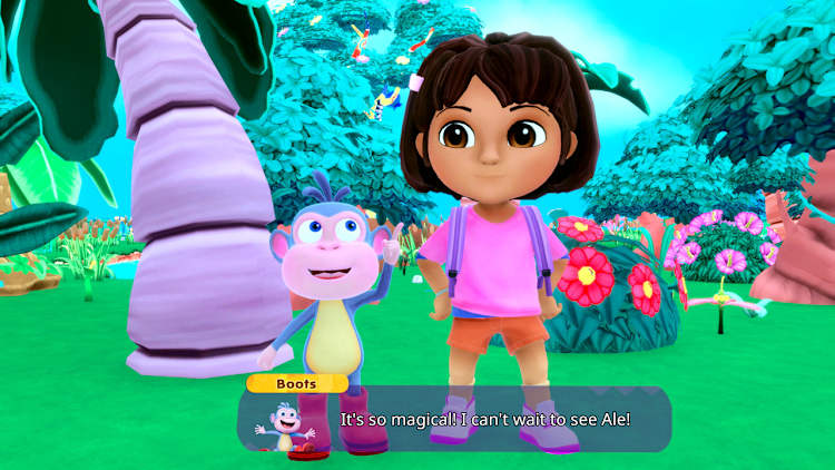 dora jumping the border
