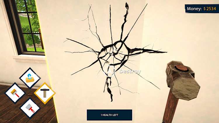 destroy house simulator