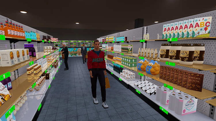 supermarket simulator empty shelf
