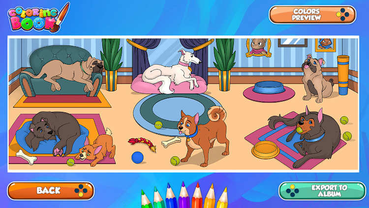 animal adventure coloring book