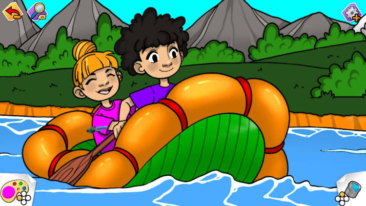 adventure coloring book