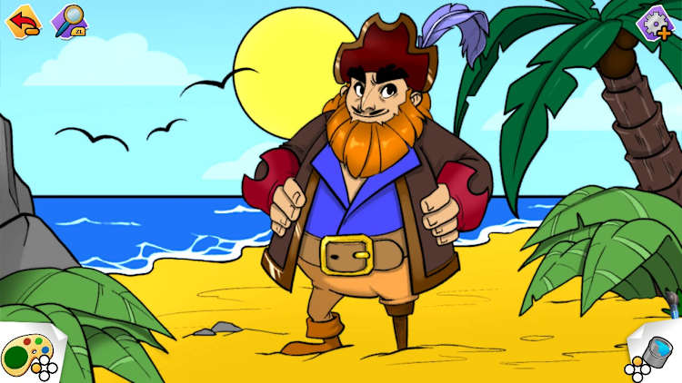 treasure coloring book