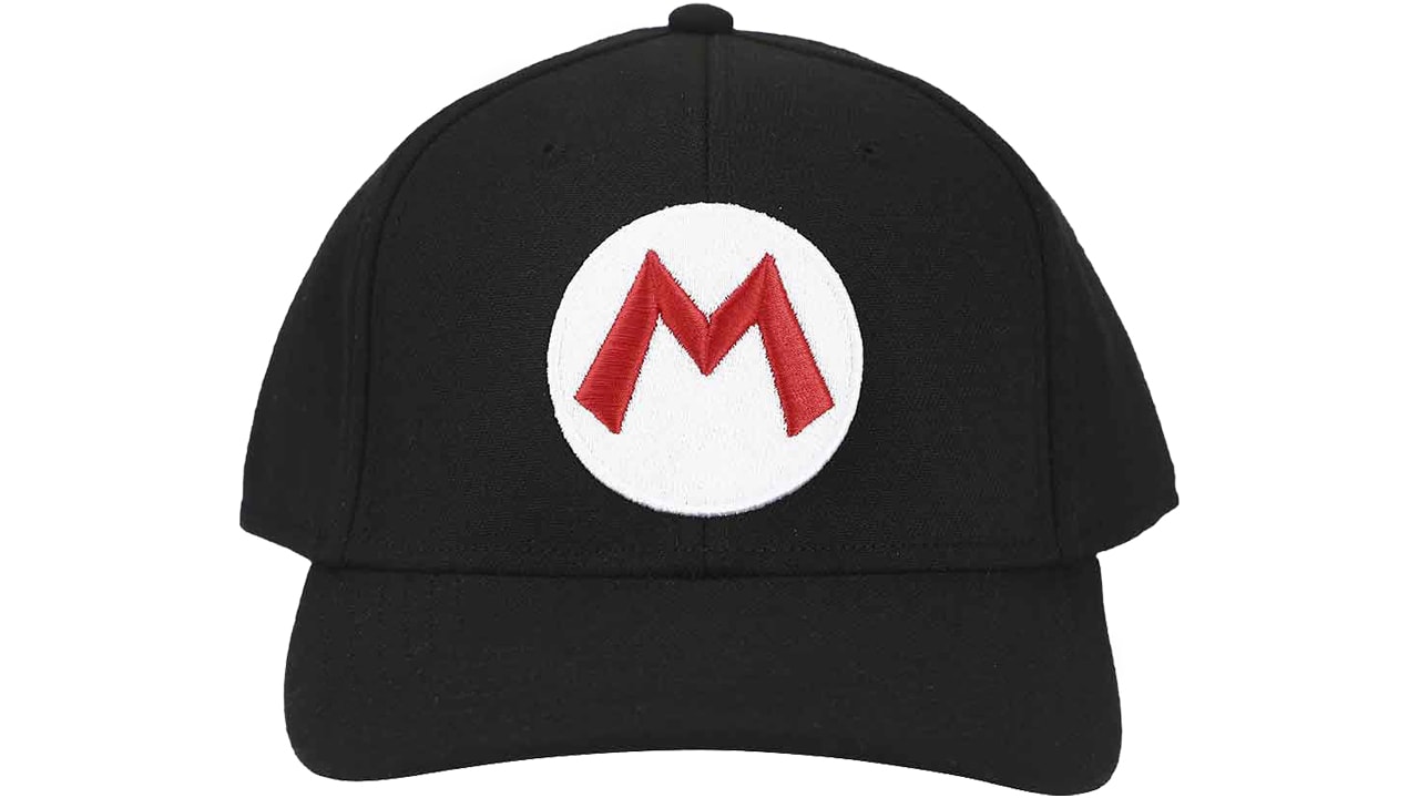 Super Mario™ - Black Baseball Hat - Nintendo Official Site