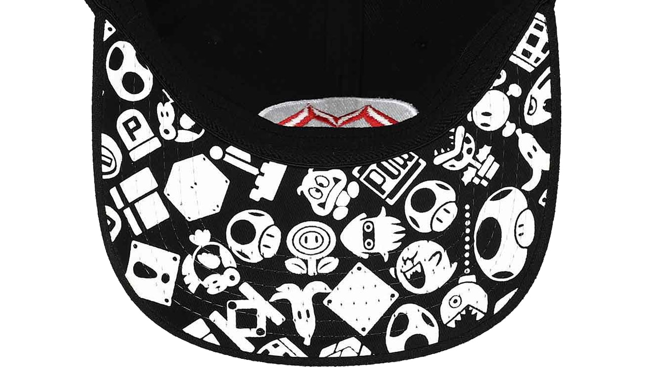 Super Mario™ - Black Baseball Hat - Nintendo Official Site