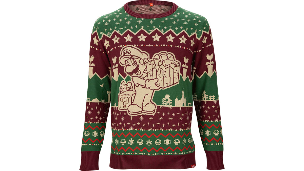 Super Mario™ - Mario Holiday Sweater - M - Nintendo Official Site