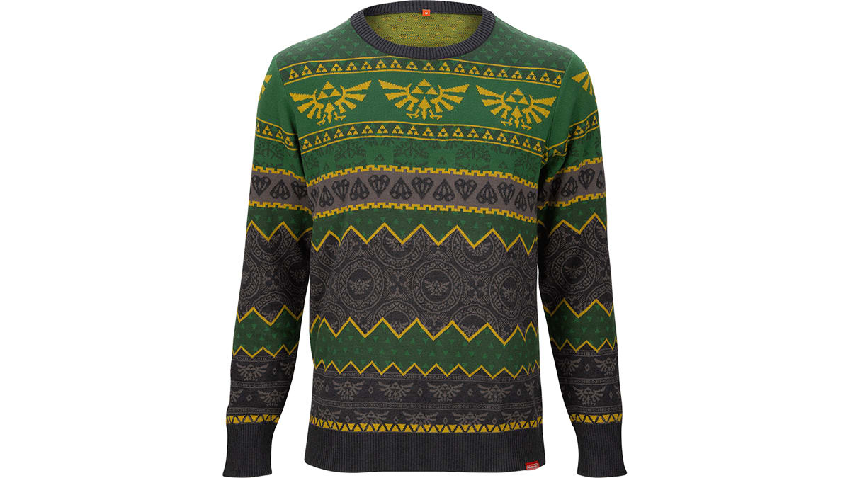 The Legend of Zelda™ - Hyrule Holiday Sweater - M - Nintendo Official Site