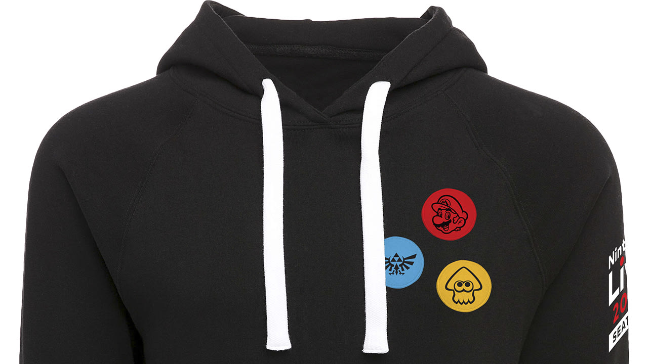 Nintendo Live 2023 - Patch Hoodie - S - Ships August 2023 - Nintendo ...