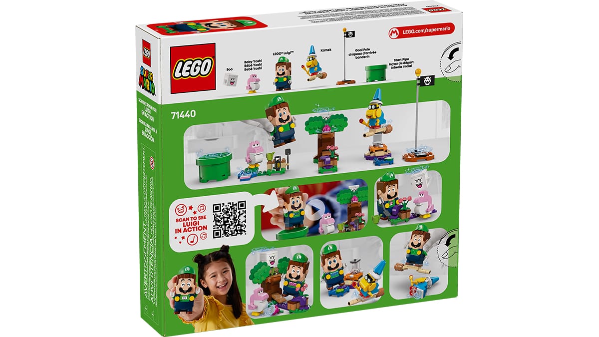 LEGO® Super Mario™ Adventures with Interactive LEGO® Luigi™ - Nintendo ...