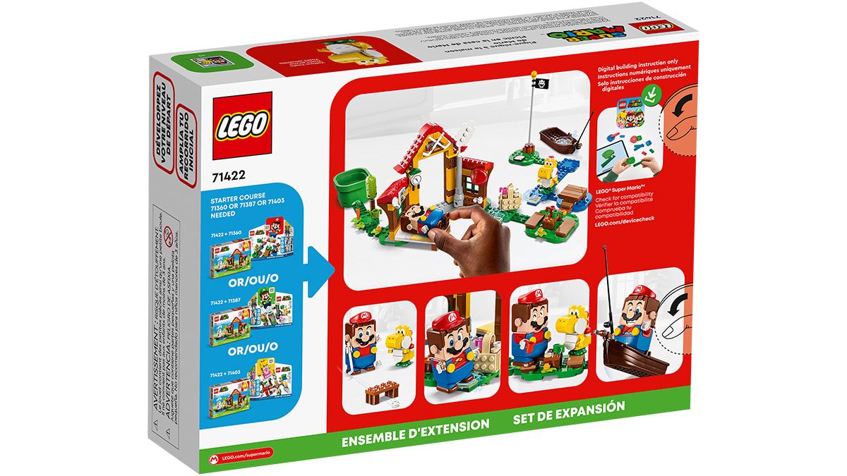 LEGO® Super Mario™ Picnic at Mario's House Expansion Set - Nintendo ...