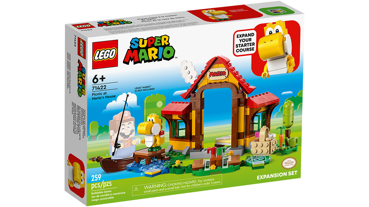 LEGO® Super Mario™ Picnic at Mario's House Expansion Set - Nintendo ...