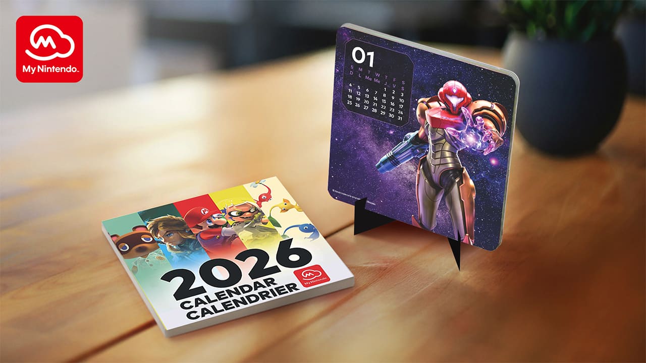 My Nintendo 2026 Desktop Calendar - Nintendo Official Site