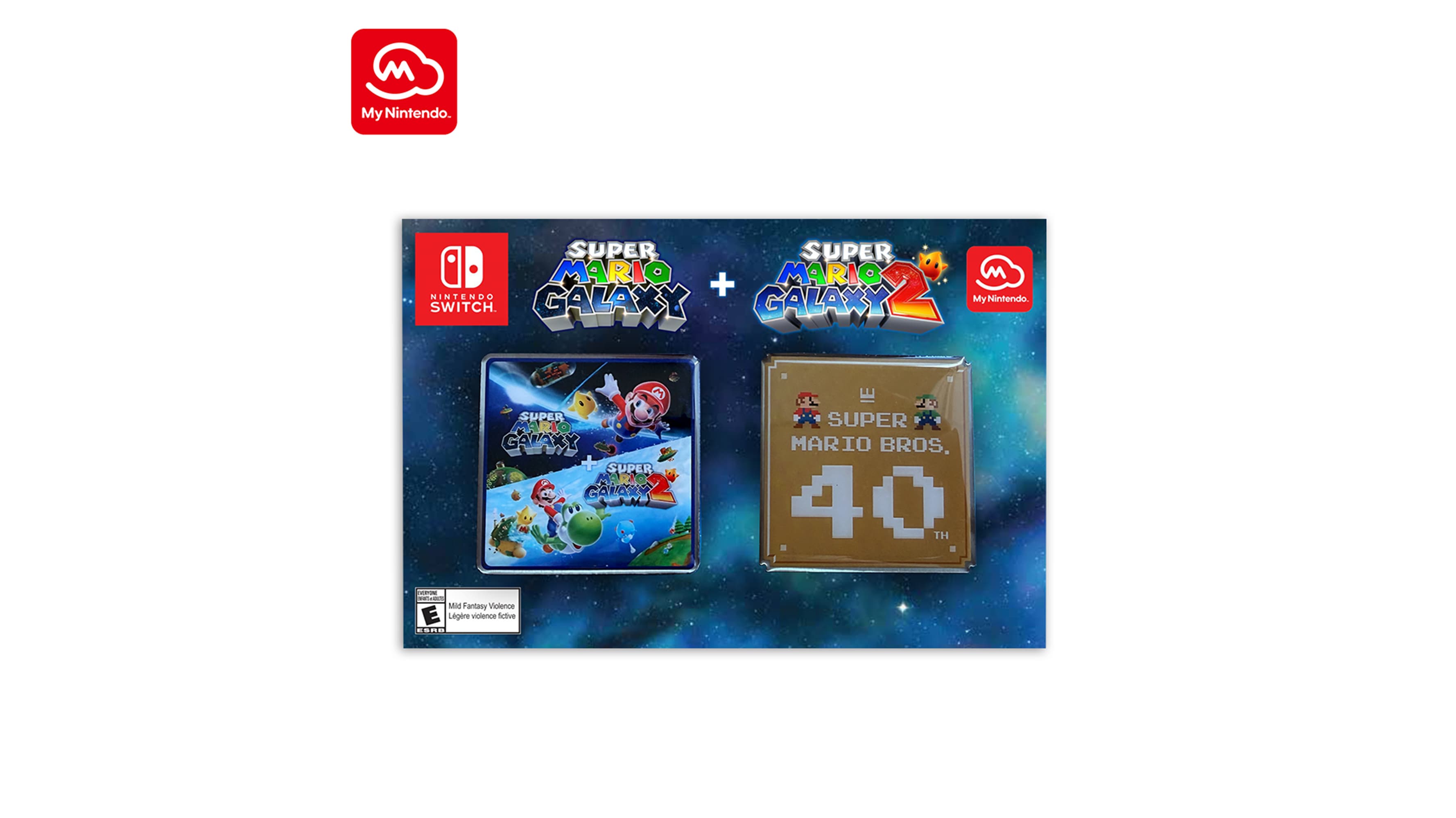 Super Mario Galaxy™ + Super Mario Galaxy 2 / Super Mario Bros.™ 40th ...