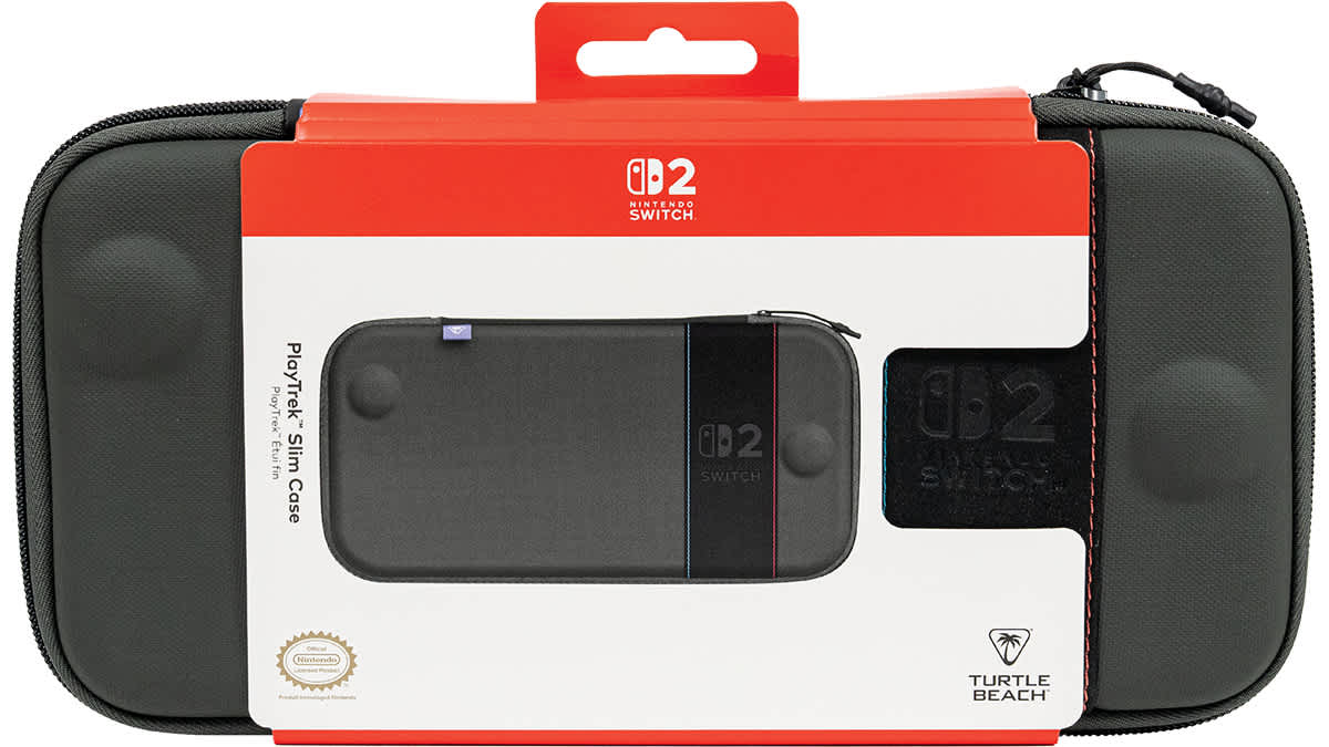 PlayTrek Slim Case for Nintendo Switch™ 2 - Charcoal Black - Nintendo ...
