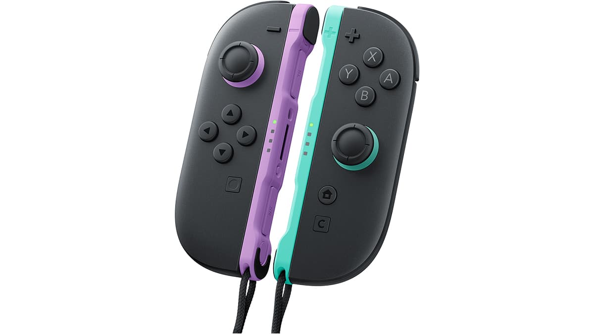 Joy‑Con™ 2 (L)/(R) for Nintendo Switch 2 – Light Purple & Light Green ...