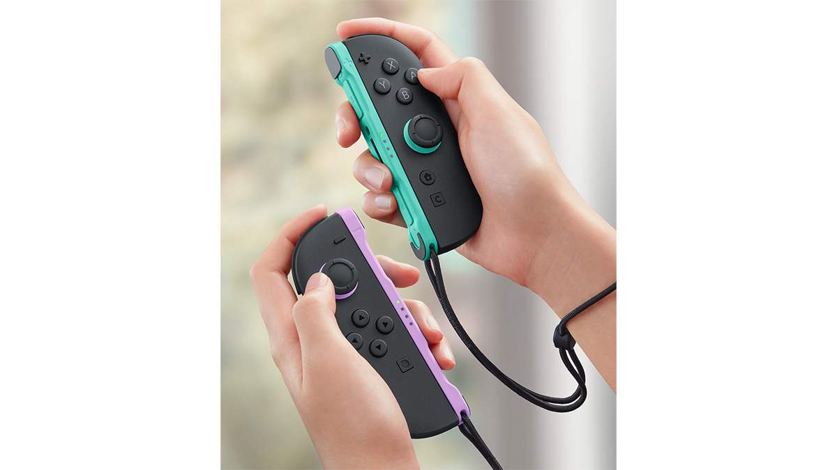 Joy‑Con™ 2 (L)/(R) for Nintendo Switch 2 – Light Purple & Light Green ...