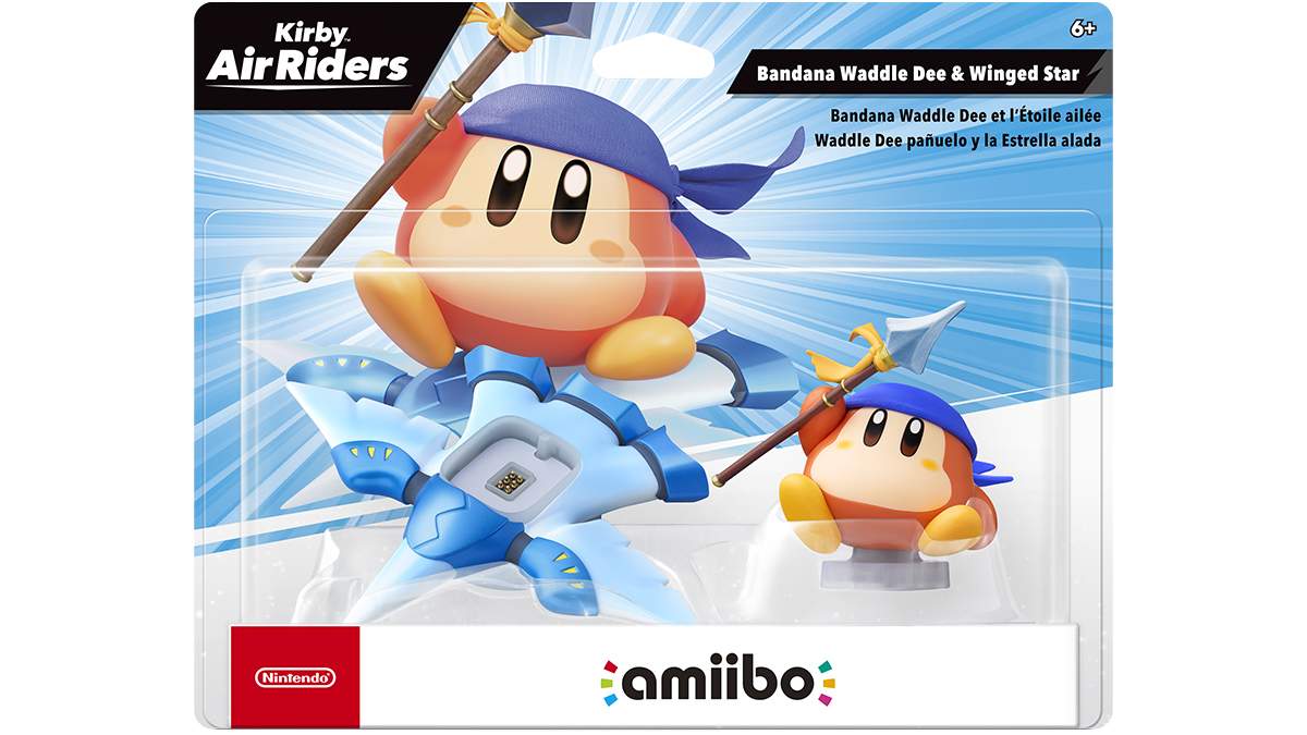 amiibo™ - Bandana Waddle Dee & Winged Star - Kirby™ Air Riders Series ...