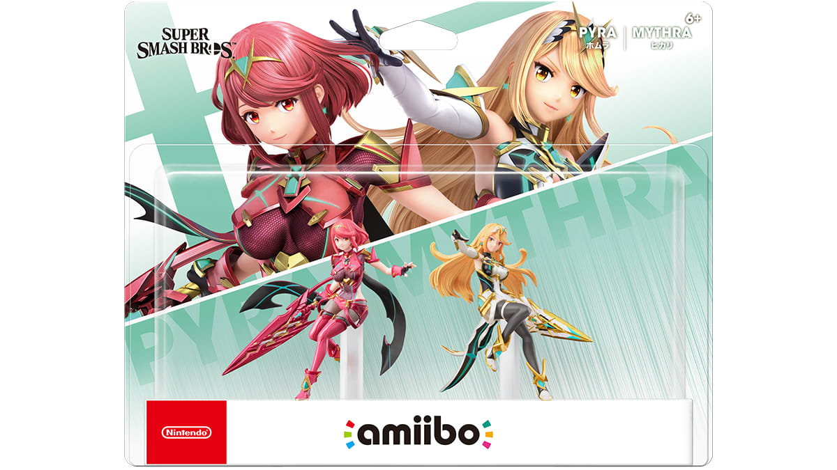 amiibo™ - Pyra + Mythra 2-Pack - Super Smash Bros.™ Series - Nintendo ...