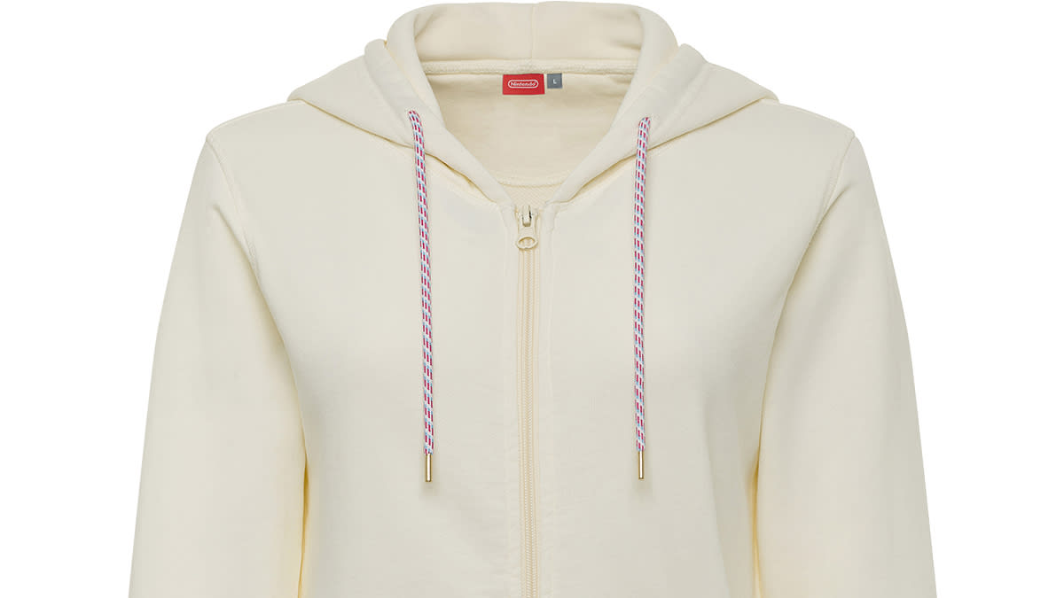 Peach™ Collection - Crown Vanilla Hoodie - XL - Nintendo Official Site