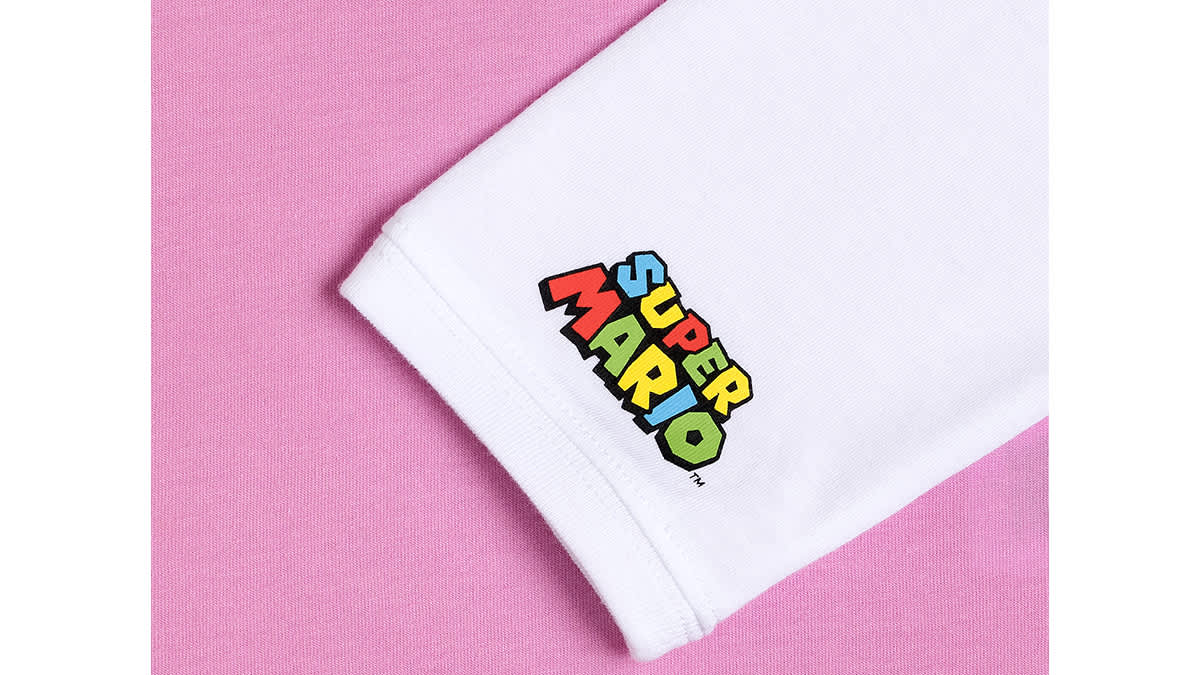 Super Mario™ - Peach™ Raglan Youth T-Shirt - Nintendo Official Site
