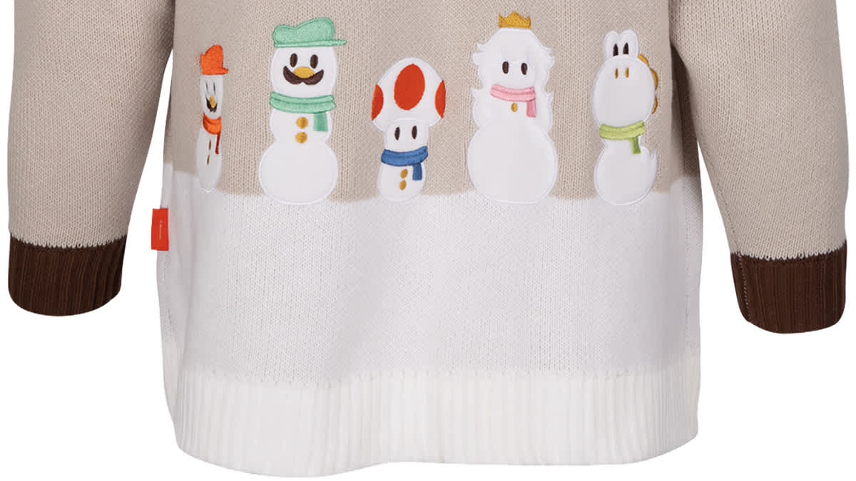 Winter Collection Knit Cardigan - Nintendo Official Site