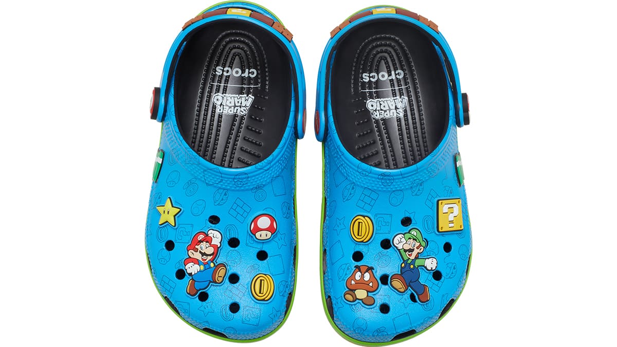 Kids' Super Mario™ Core Classic Clogs - J1 - Nintendo Official Site