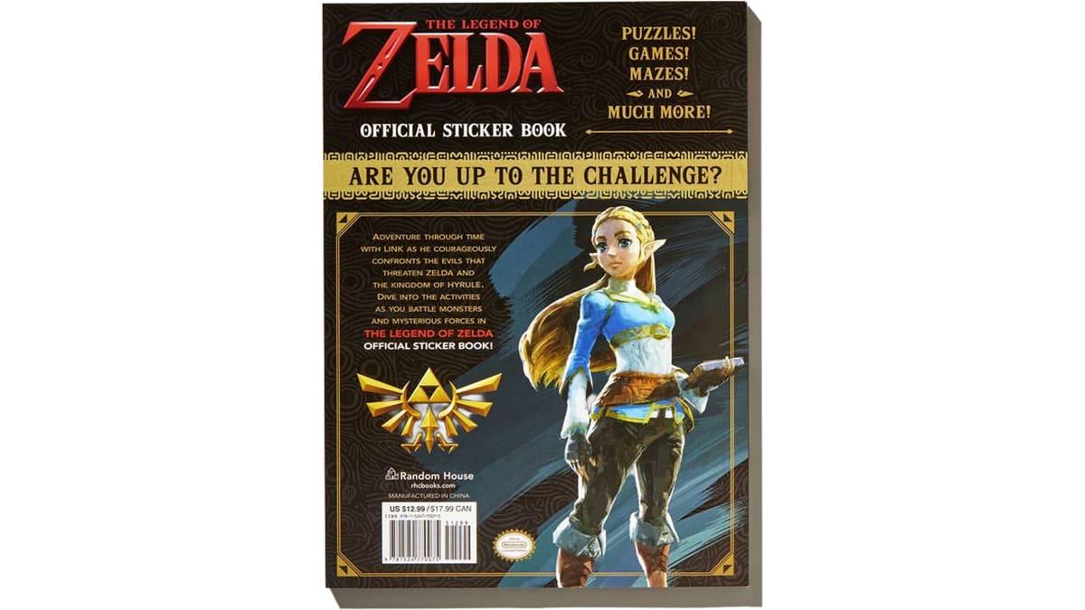 The Legend of Zelda™ Official Sticker Book - Nintendo Official Site