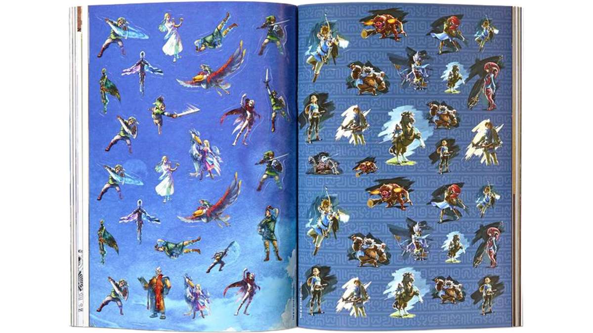 The Legend of Zelda™ Official Sticker Book - Nintendo Official Site