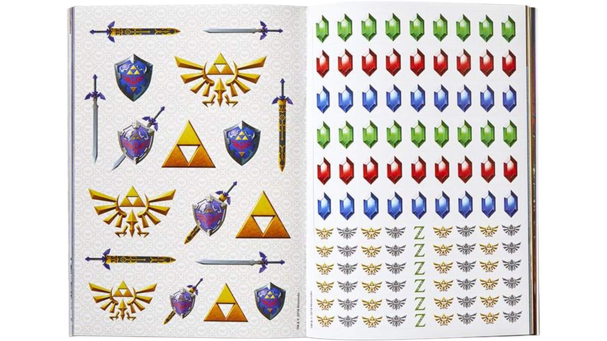 The Legend of Zelda™ Official Sticker Book - Nintendo Official Site