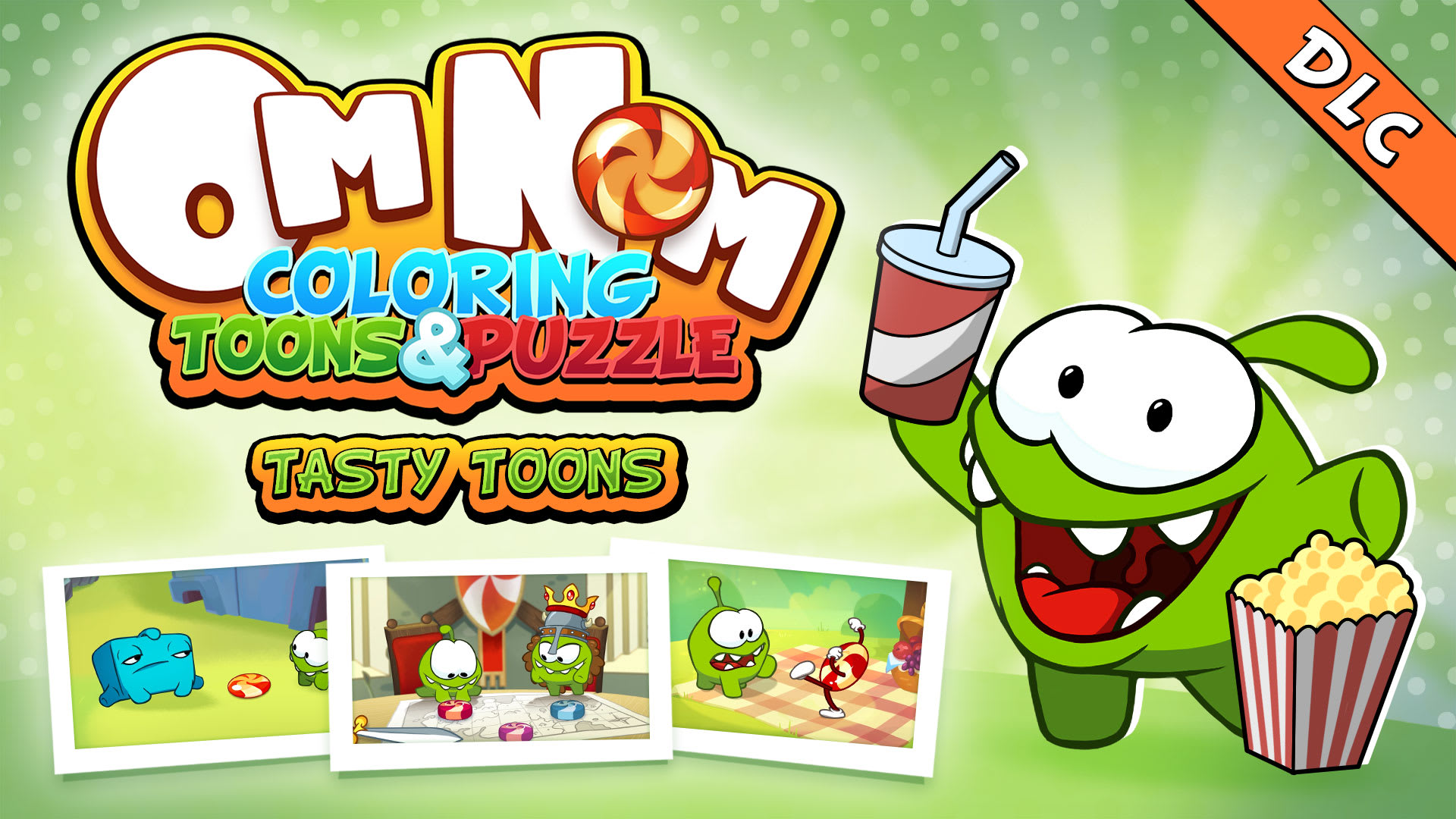 Om Nom: Coloring, Toons & Puzzle for Nintendo Switch - Nintendo ...