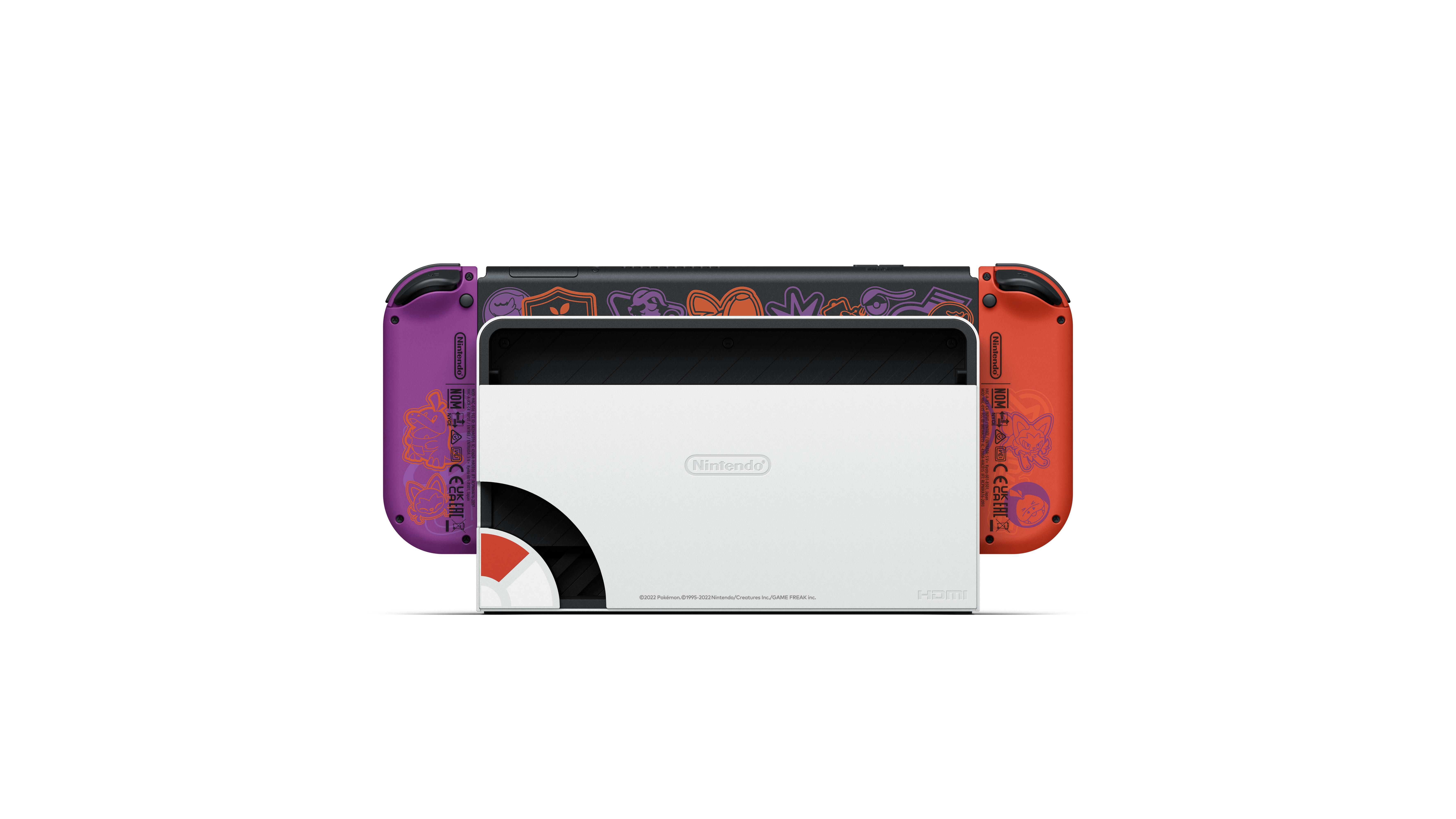 The Nintendo Switch – OLED Model Pokémon Scarlet and Violet Edition ...