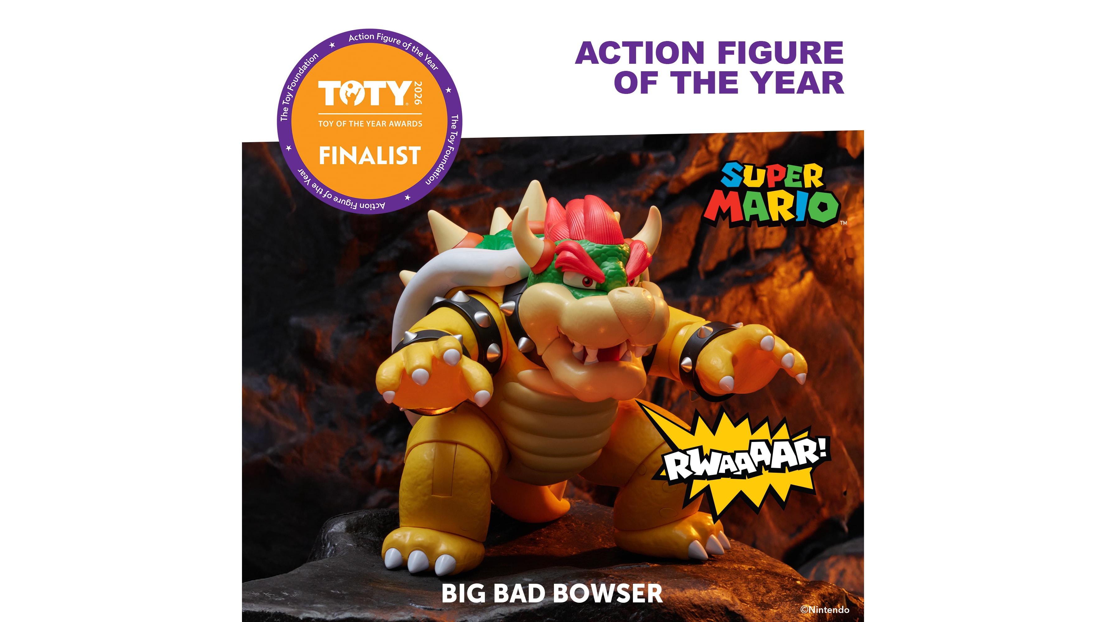 Big Bad Bowser from Jakks Pacific stomps into Costco this holiday