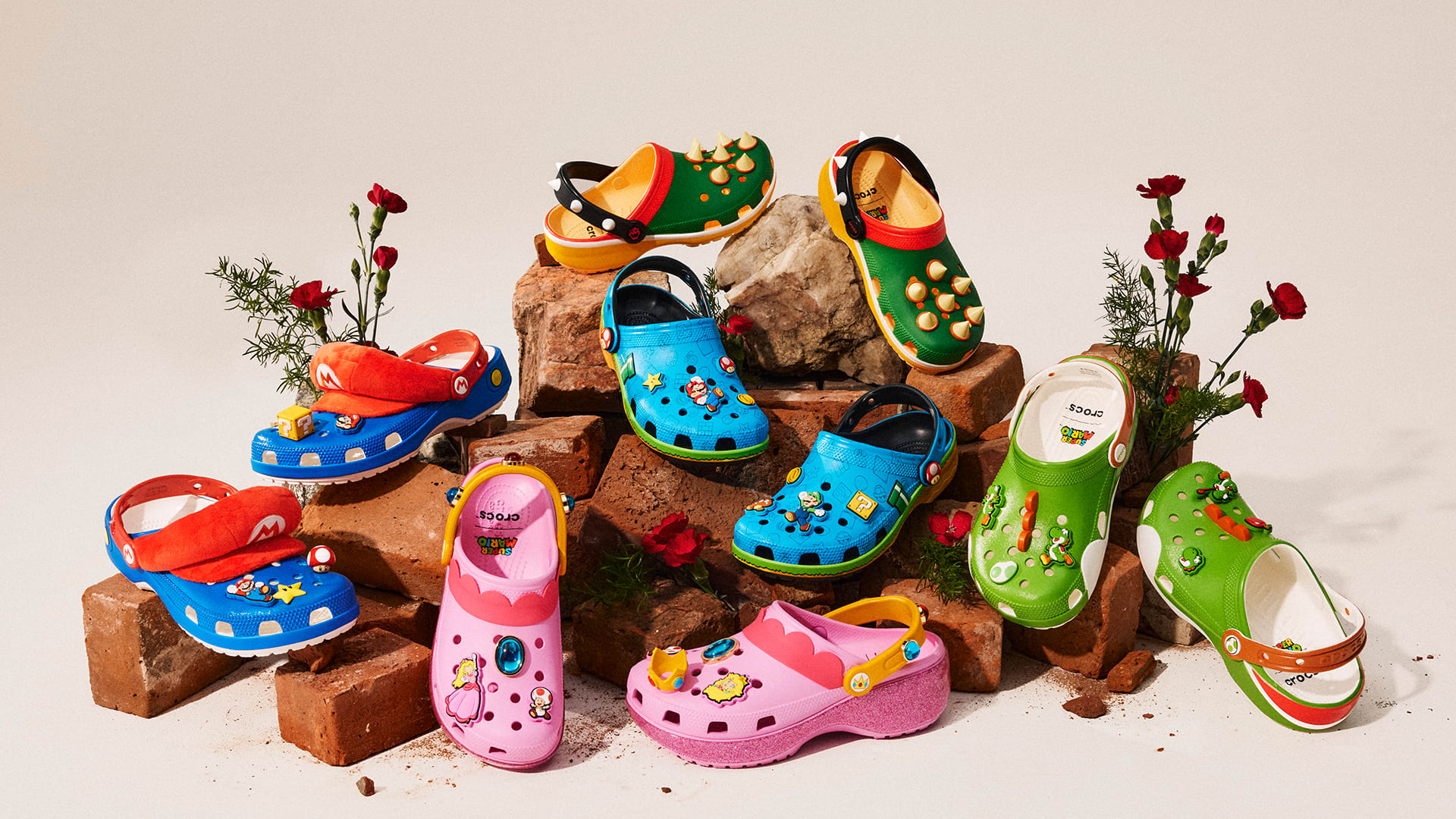 Crocs x Super Mario Collection Coming 7/15 - News - Nintendo Official Site