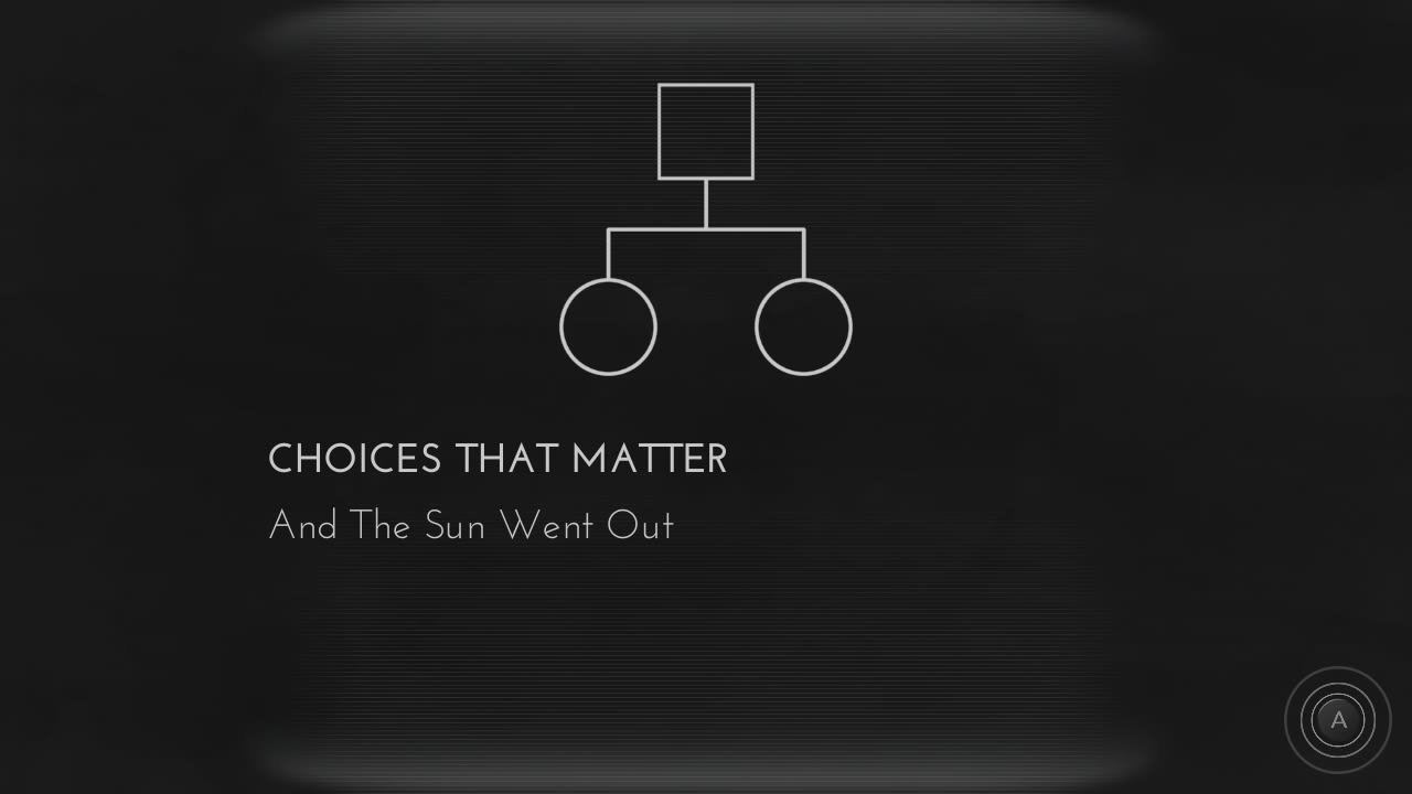 Choices That Matter: And The Sun Went Out for Nintendo Switch ...