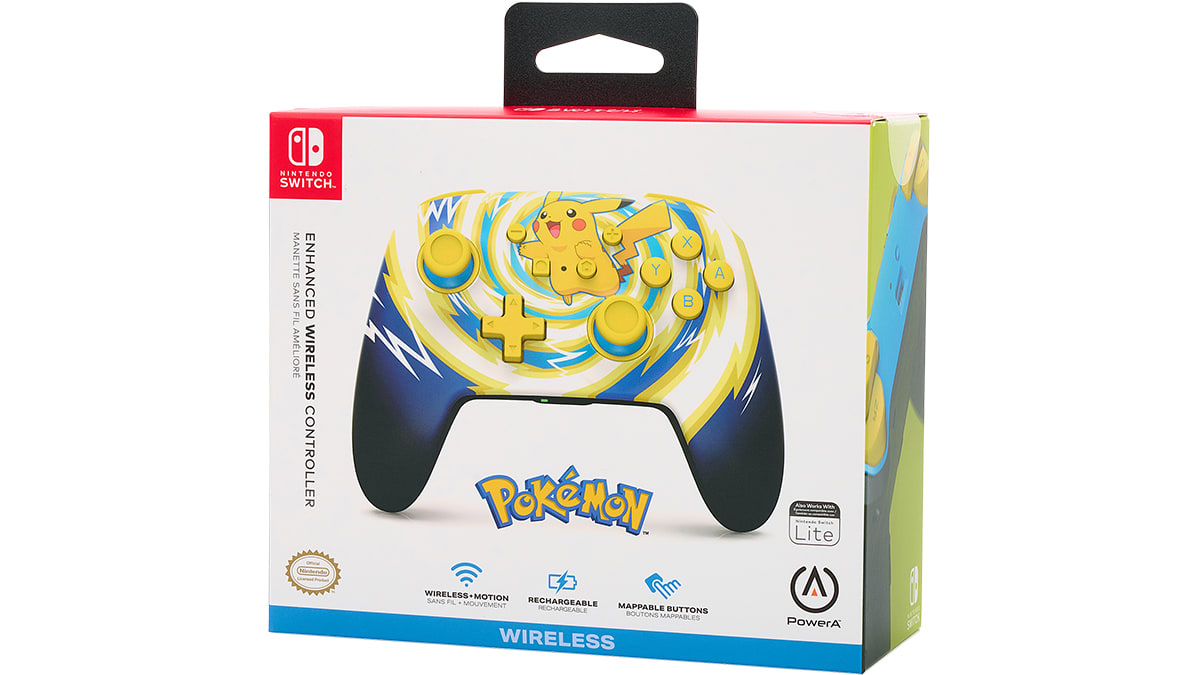 Enhanced Wireless Controller - Pokémon: Pikachu Vortex - Nintendo ...