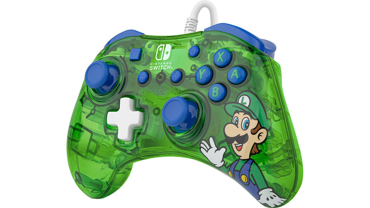 Rock Candy Wired Controller: Luigi for Switch - Hardware - Nintendo ...